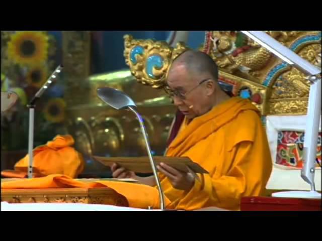 "Большое руководство к этапам Пути Пробуждения" (Ламрим-ченмо)  06 12 2012 1-ая часть