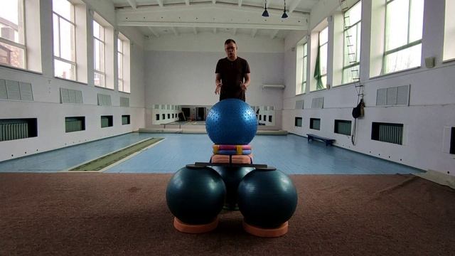 Изготовление циркового реквизита. Площадка на шары.