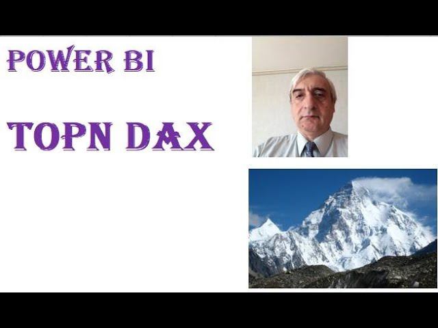 Функция TOPN Power BI DAX, посмотрите как легко динамически посчитать топ продаж. #TOPNPOWERBI