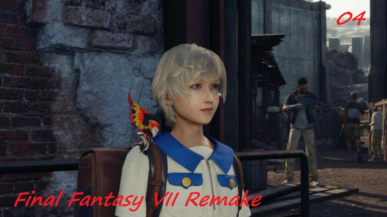 Прохождение Final Fantasy VII Remake. Серия 04. Клауд берёт квесты