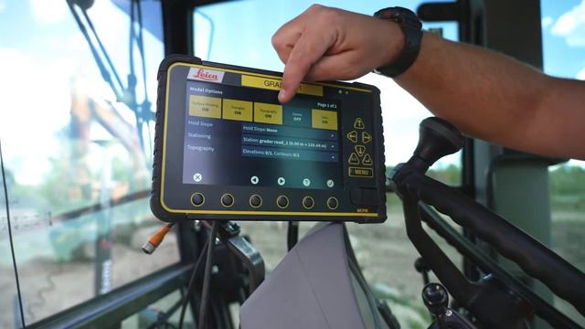 Дополнительные натсройки в модели проекта Leica MC1