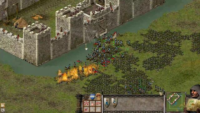 Stronghold Definitive Edition основная компания 18 миссия "Свинье конец!"