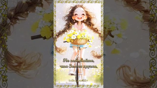 Дарю вам капельку душевного тепла...