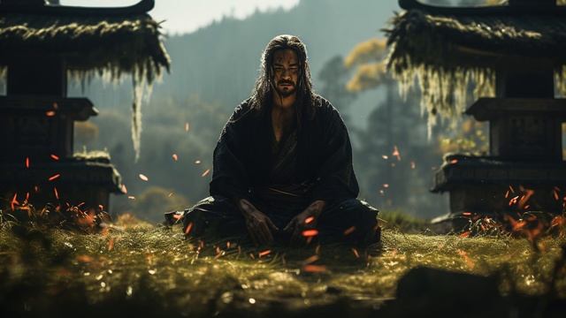 Японская музыка дзен - японская флейта для исцеления_успокаивающая_медитация(1080P_HD)