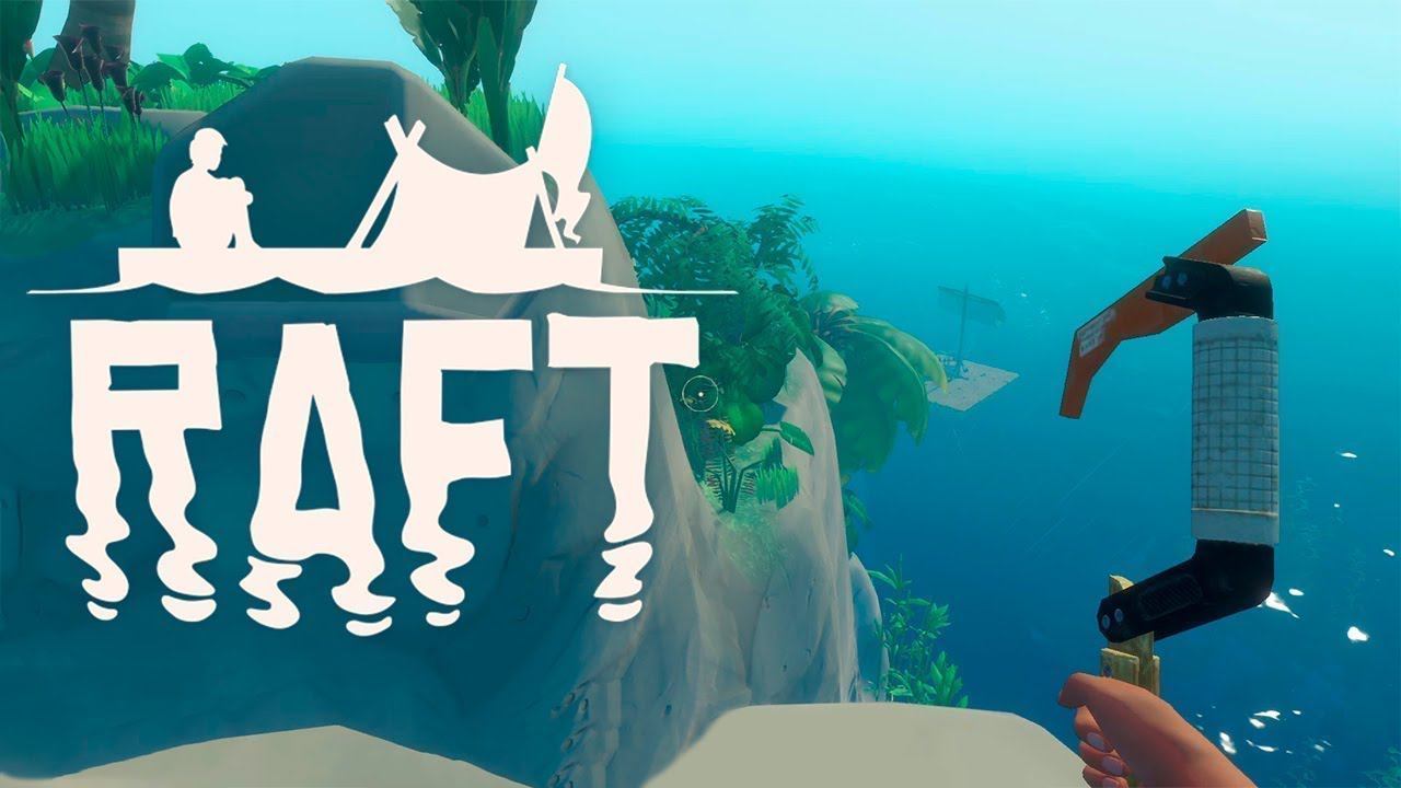 выживание на плоту по среди океана Raft