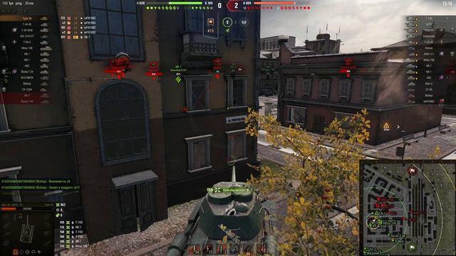 World of Tanks  Жетская схватка в Энске type 58