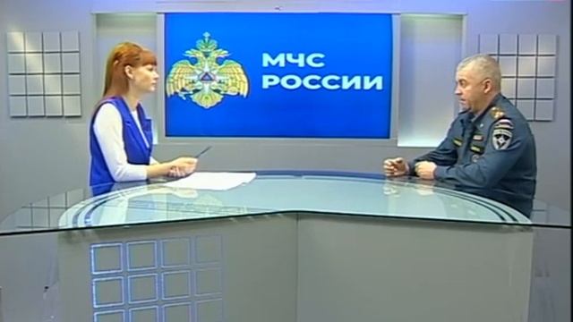 11.11.2021.  Интервью врид начальника ГУ МЧС России по ЕАО А. Панова