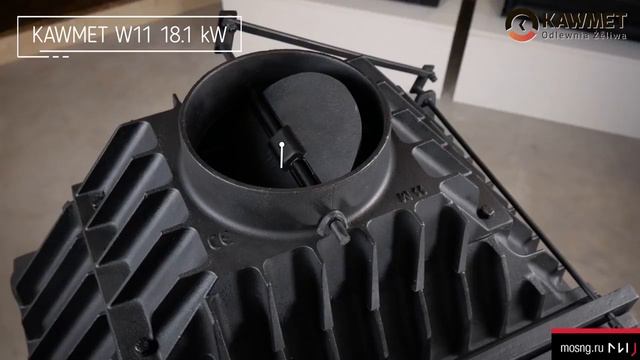 Обзор каминной топки - KAWMET W11