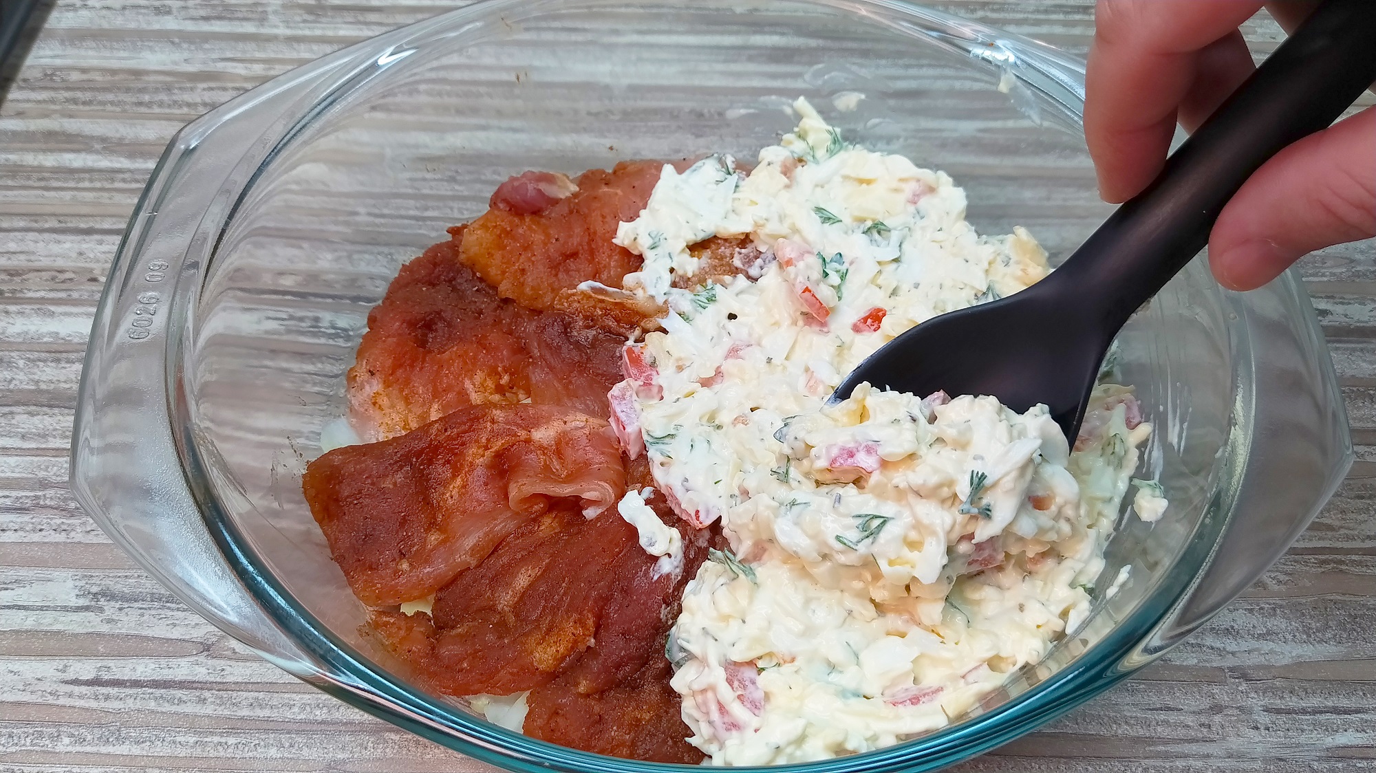 Быстрый и простой рецепт ужина, всего 10 минут работы и готово