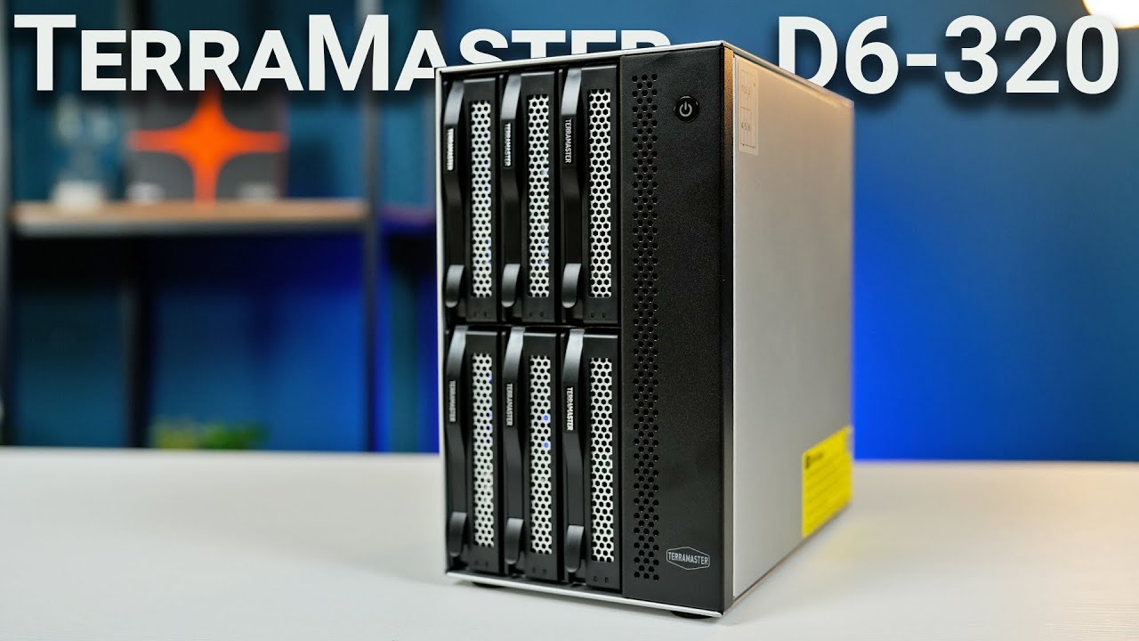 Как увеличить объем хранилища до 132 ТБ? Знакомимся с TerraMaster D6-320
