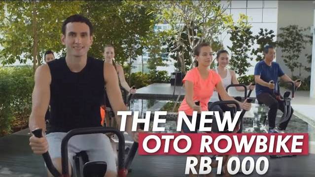 Сборка и регулировка  силового велотренажера OTO RowBike RB 1000
