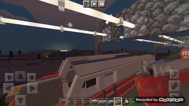 Minecraft Поезда часть 1