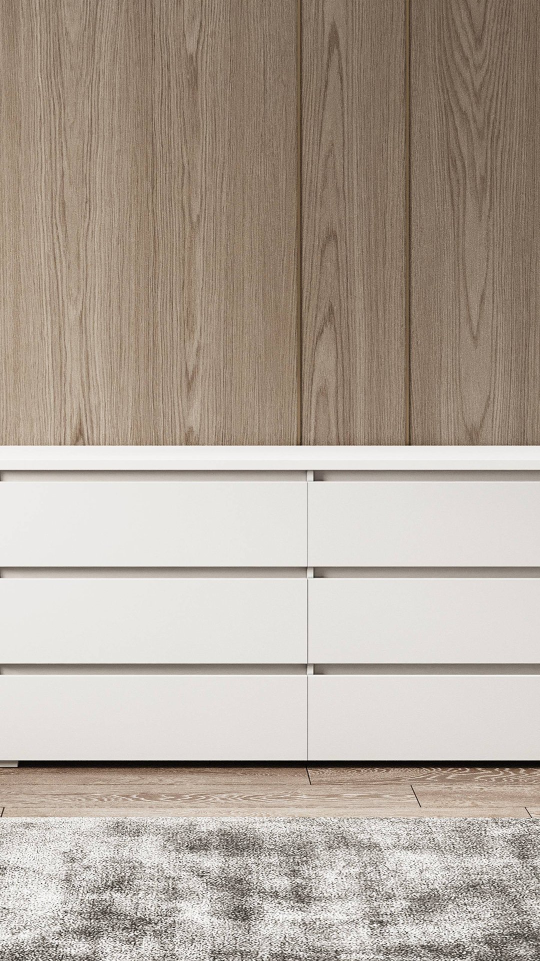 Комод Денвер белый