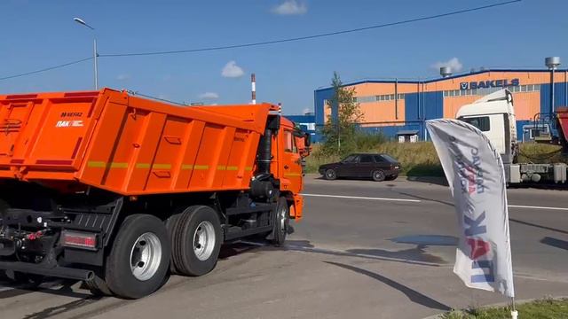 Отгрузка самосвала КАМАЗ 65115 нашему корпоративному Клиенту