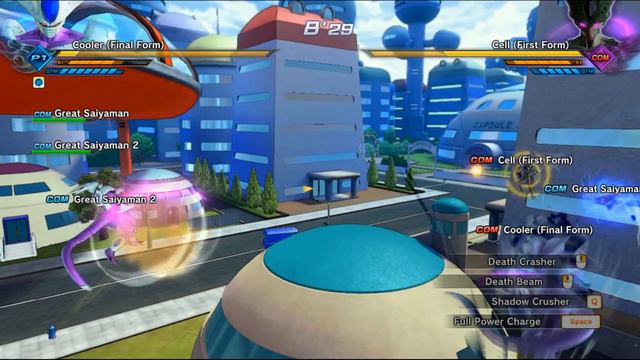 Dragon Ball Xenoverse 2 (PC) All Cooler Variations Gameplay