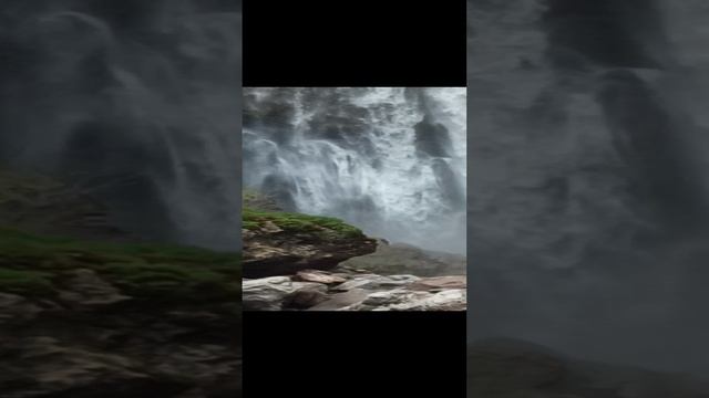 Водопад Султан в урочище Джилы-Су. Приэльбрусье.