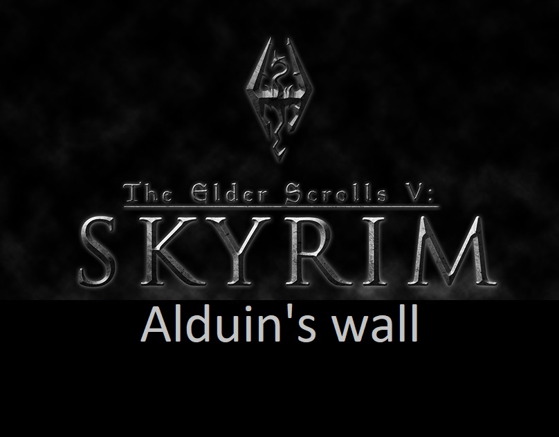 #9 Skyrim Alduin's wall