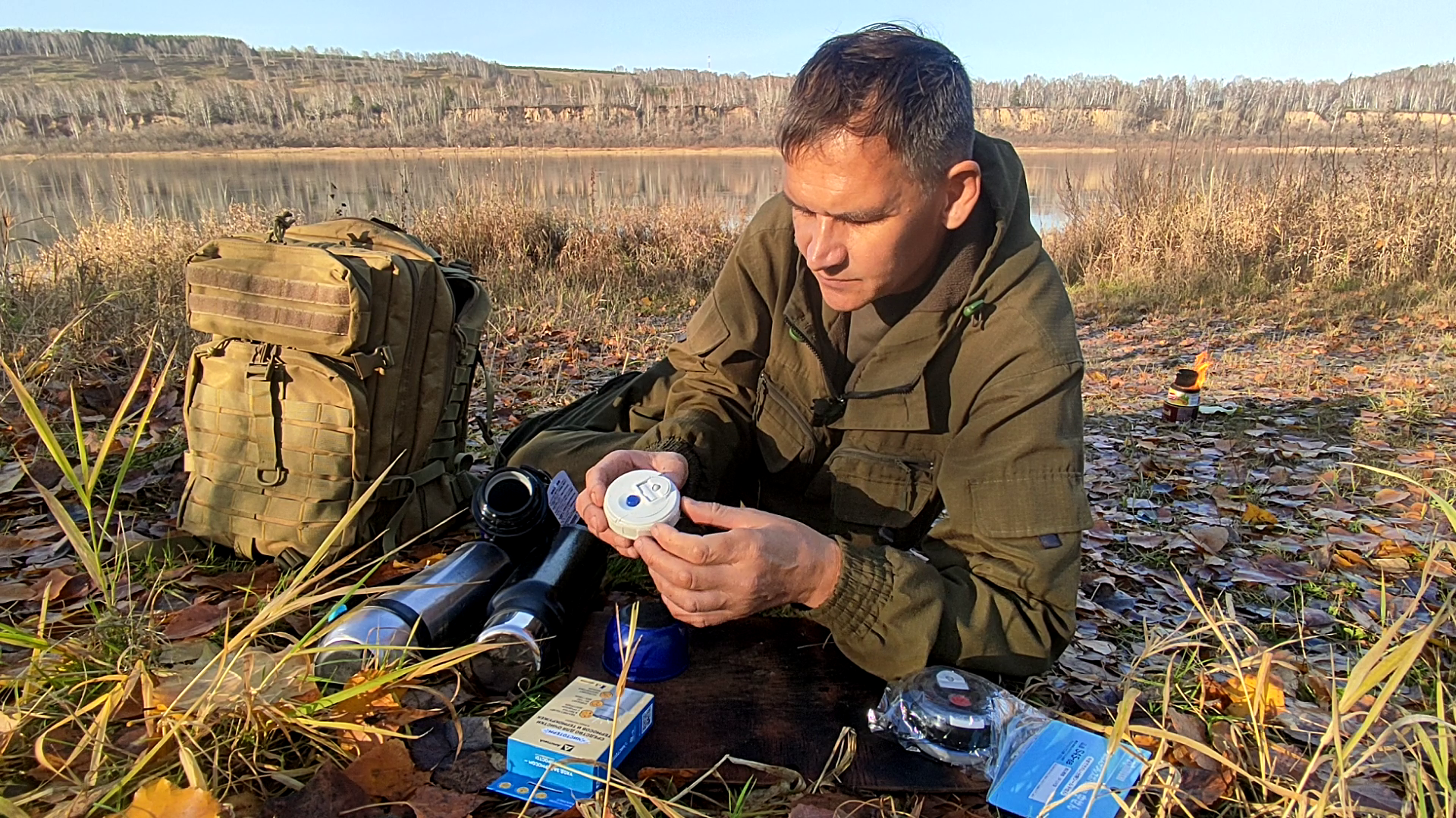 Термос зимой_часть 2 из 2. Zojirushi и Арктика