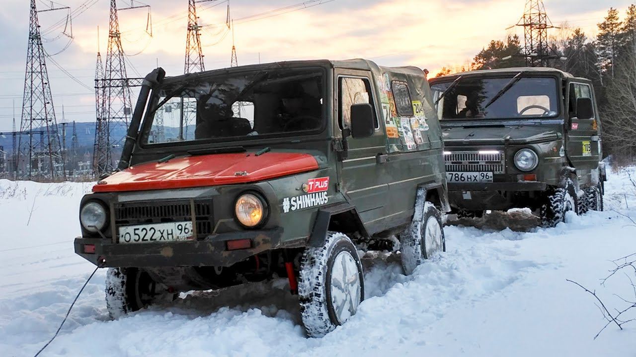 СНЕЖНАЯ ЗАРУБА и ЕДЕМ В ГОРУ/Тест внедорожных и зимних шин в снегу "Forward Safari 540 и КАМА И-511"