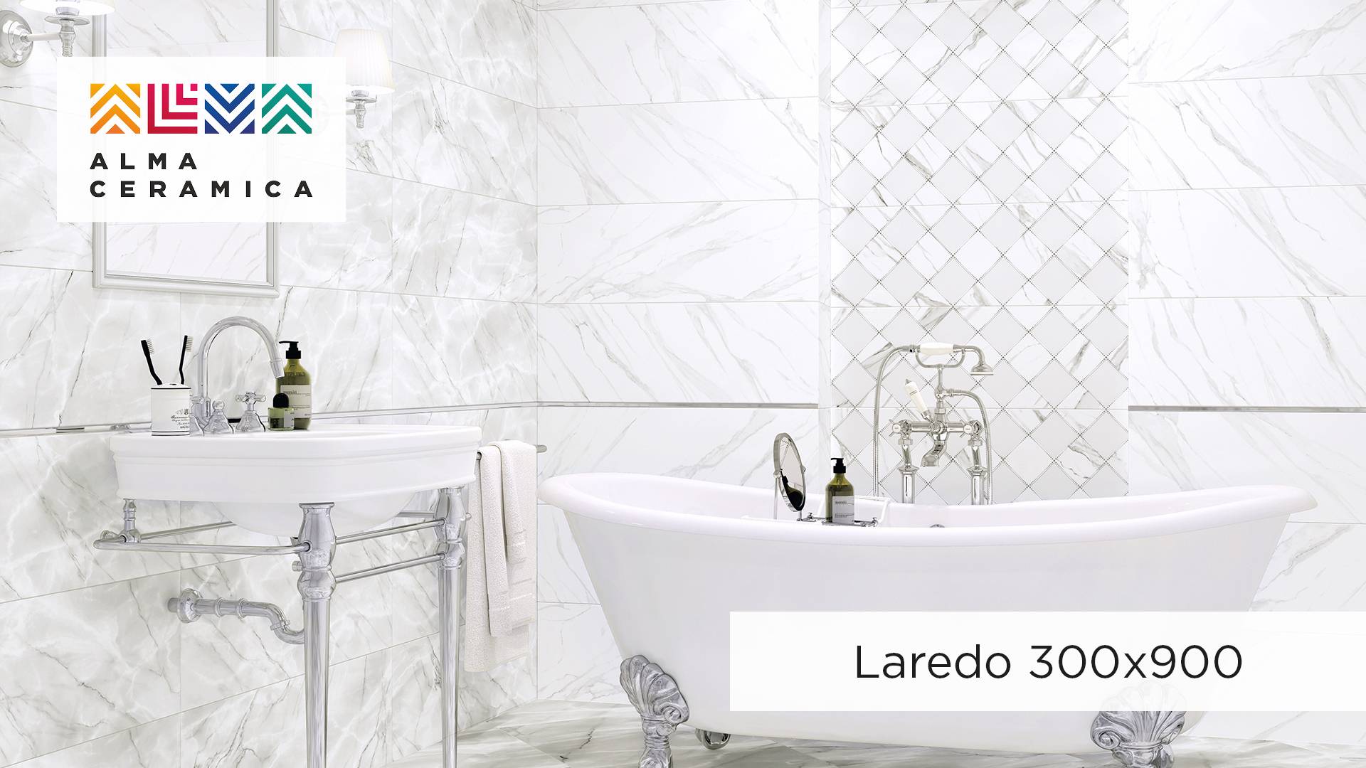 Laredo – Alma Ceramica | Роскошь мрамора в вашем интерьере!