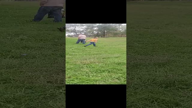 Мы приехали в парк на 84 автобусе! а потом пошли на травку гулять!