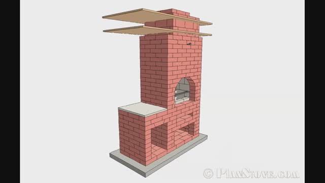 6x2.5 br-tl-sm 3.0.0 - Проект барбекю из кирпича
