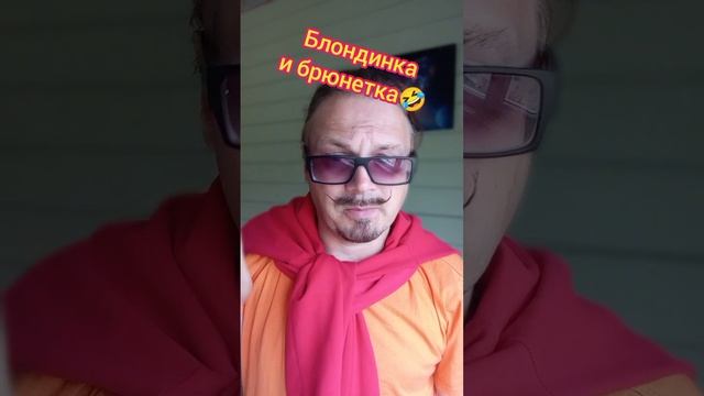Блондинка и брюнетка?