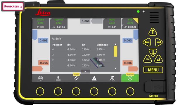 Описание интерфейса 3D системе на укладчике
