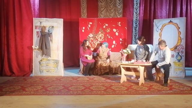 Драматический коллектив «Нютагай магтаал»  СП «Таптанай». «Жаргалтай удэр».mp4