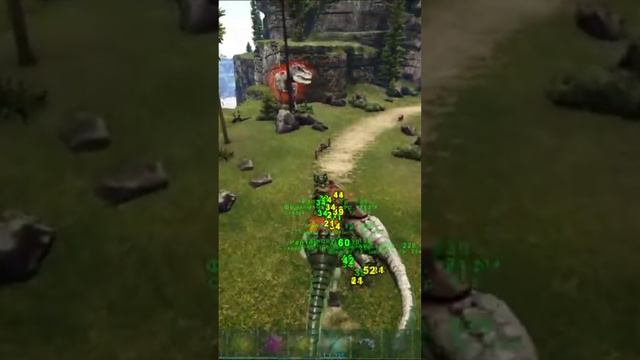 Минус раптор-не стоит трогать Альфачей!! Мир [Ark: Survival Evolved]