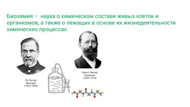 Биохимия как наука
