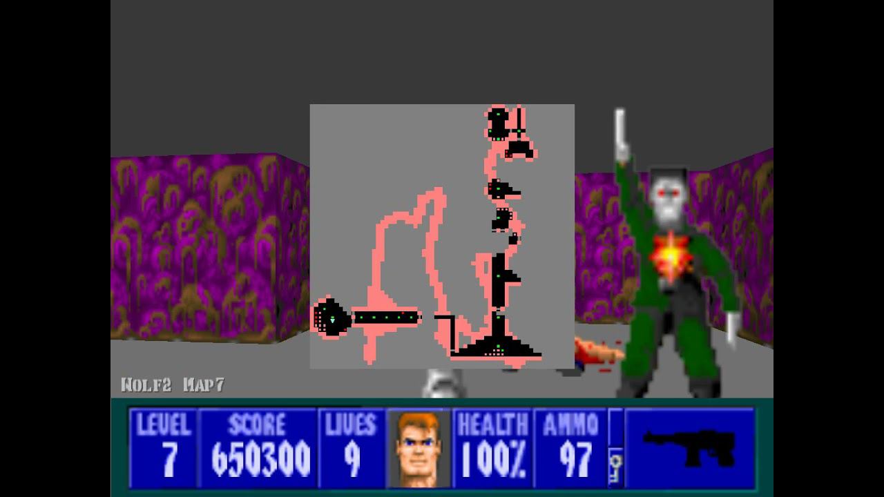 Прохождение Wolfenstein 3D Эпизод 2 Операция Айзенфауст Командный Центр #16