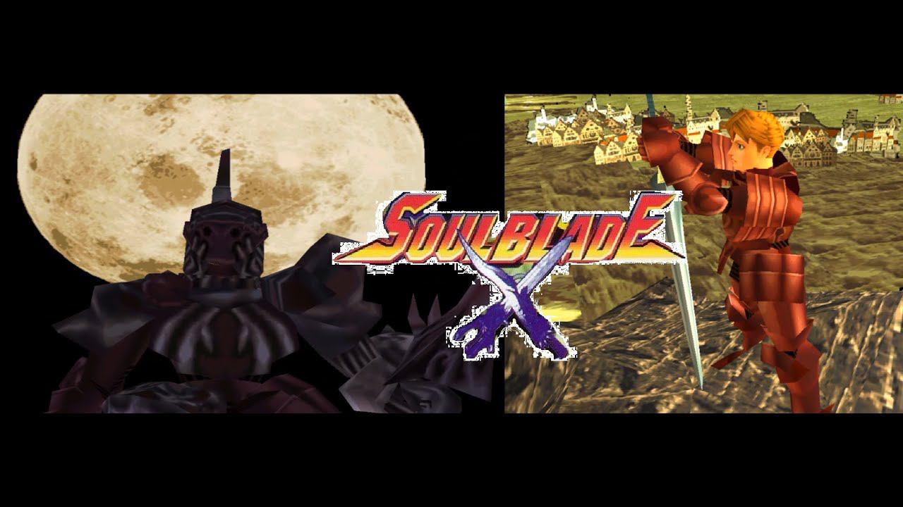 Soul Edge (PS1) Siegfried! "Nightmare" & Hage Sieg Arcade