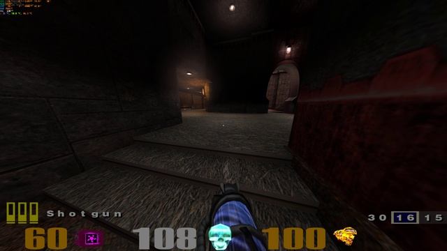 Quake 3 Огонь и Лёд (Fire and Ice) 4k прохождение, сложность крутой, карта (21) q3wctf3