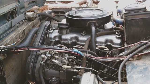 Установка дизельного двигателя ваз-341 в ниву!