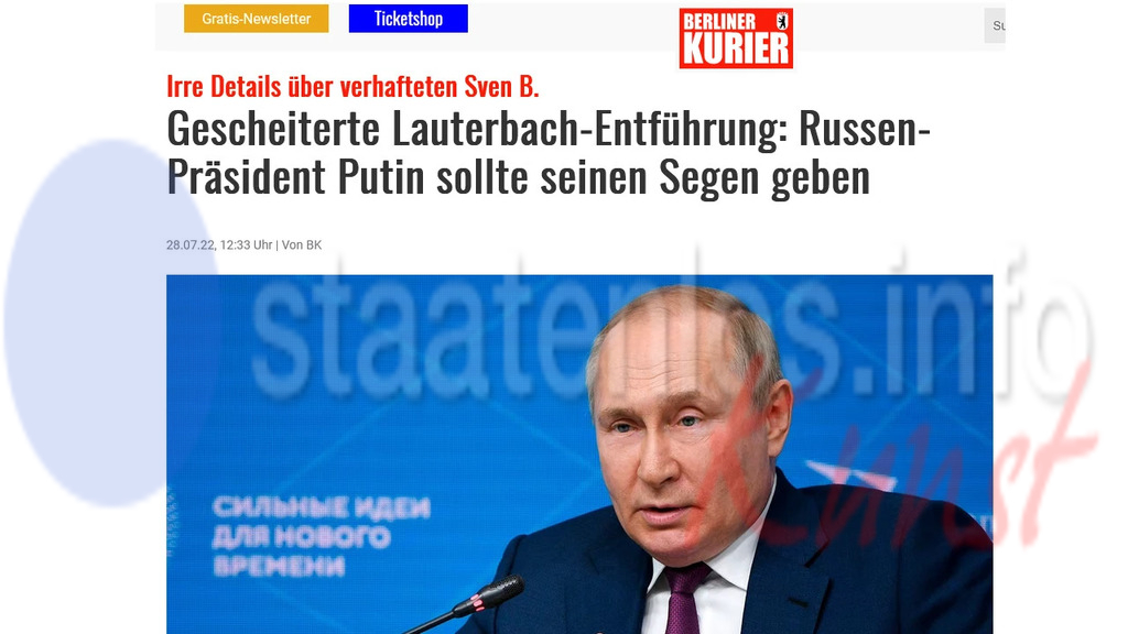 Kriegsbericht 30. Juli 2022 - Die Show muss weiter gehen! Alles nur ein Unterhaltungsprogramm….