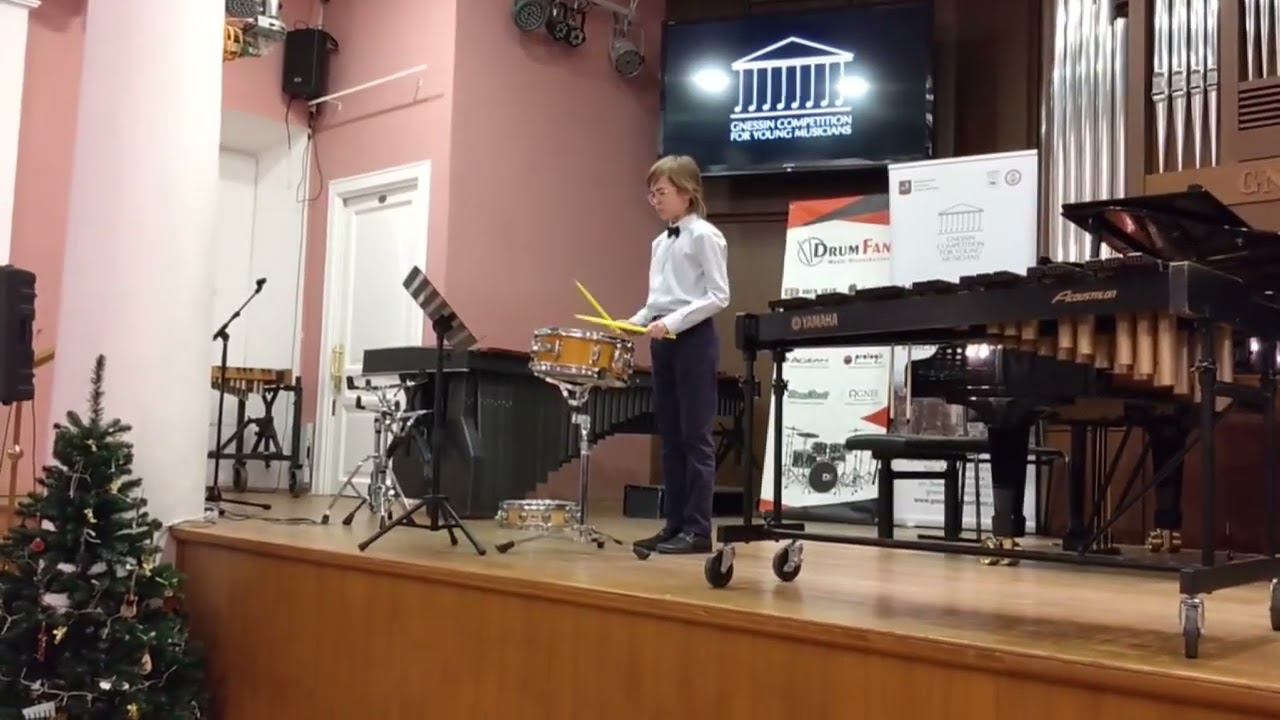 Devil's Flute on the snare drum/Дьявольская флейта на малом барабане