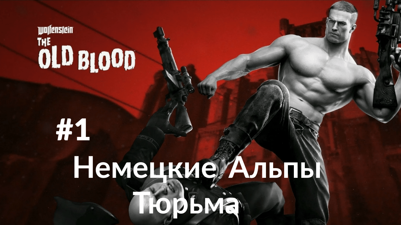Wolfenstein the OLD BLOOD/ Немецкие Альпы/ Тюрьма/ #1