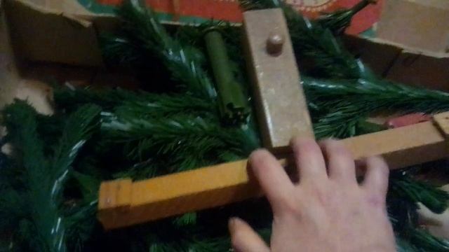 ВИНТАЖ! ИСКУССТВЕННАЯ ЁЛКА ВРЕМЕН СССР!!!