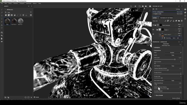 1. Texturing Hose Connector