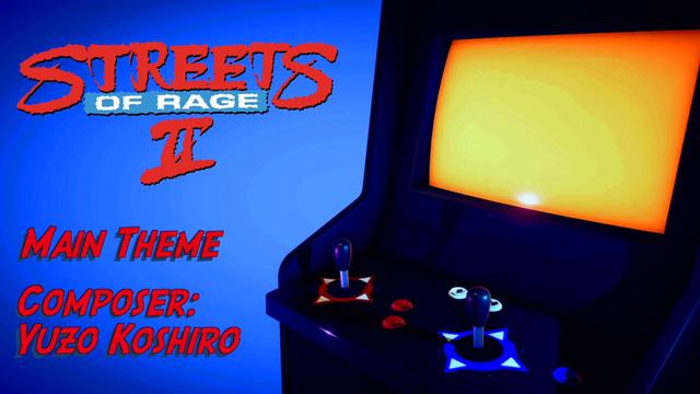 Intro Main Theme COVER - Yuzo Koshrio STREETS OF RAGE 2 BARE KNUCKLE 2 SEGA MEGADRIVE GENESIS