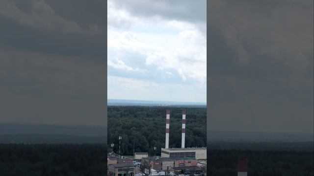 Прекрасные виды Подмосковья #красногорск #высотки #высота #красивыевидео #небо #облака #пейзажи