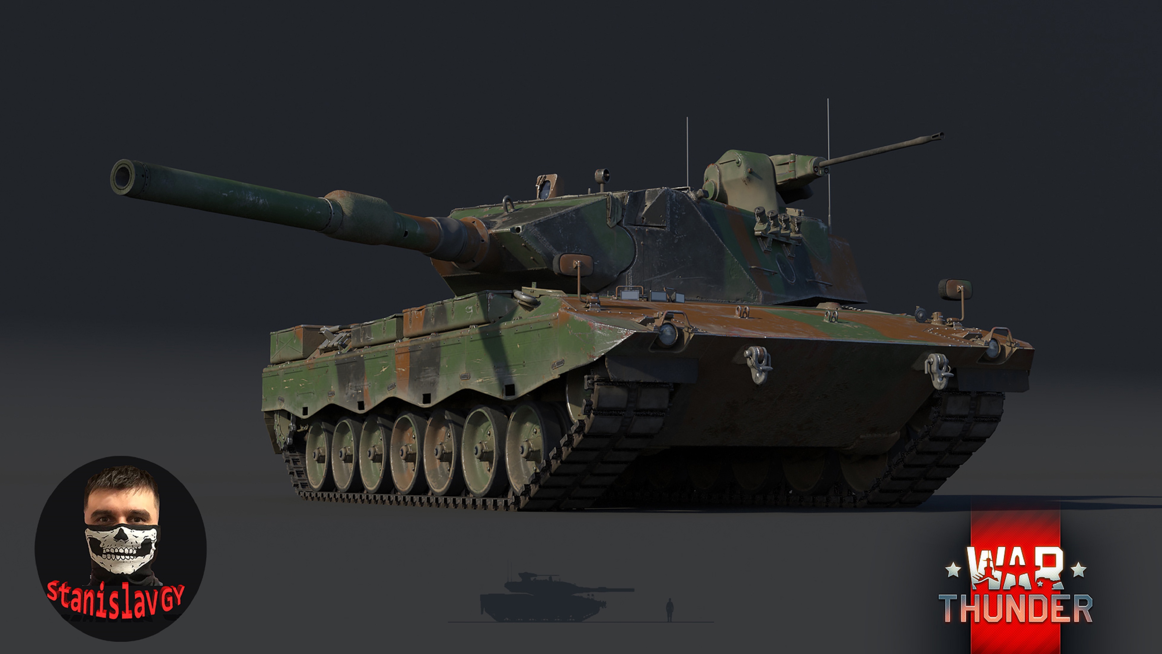 War Thunder | Leopard 2K помогает Leopard A1A1 честный обзор КРЫС КЫС КЫС в АБ и РБ | #StanislavGY