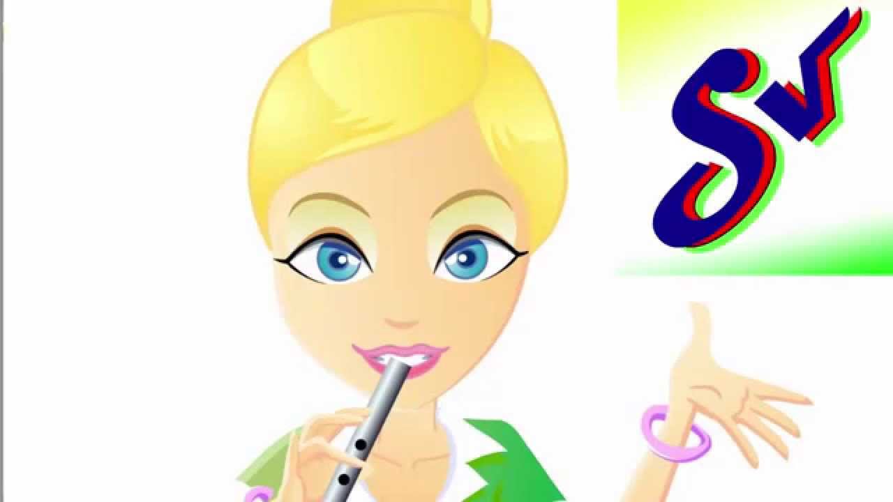 Загрузка нот для блокфлейты в Свирельку