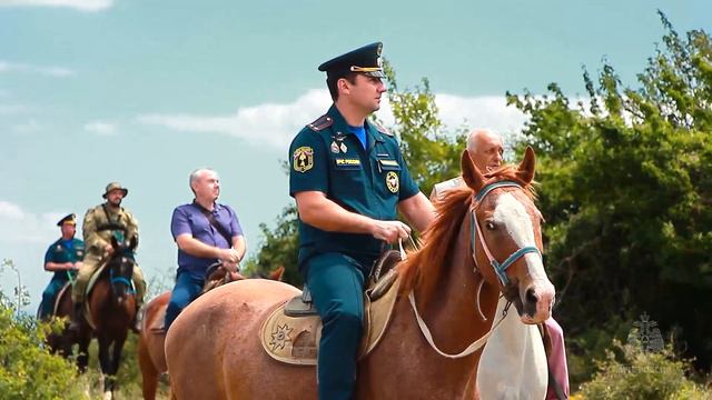 День конной службы МЧС России