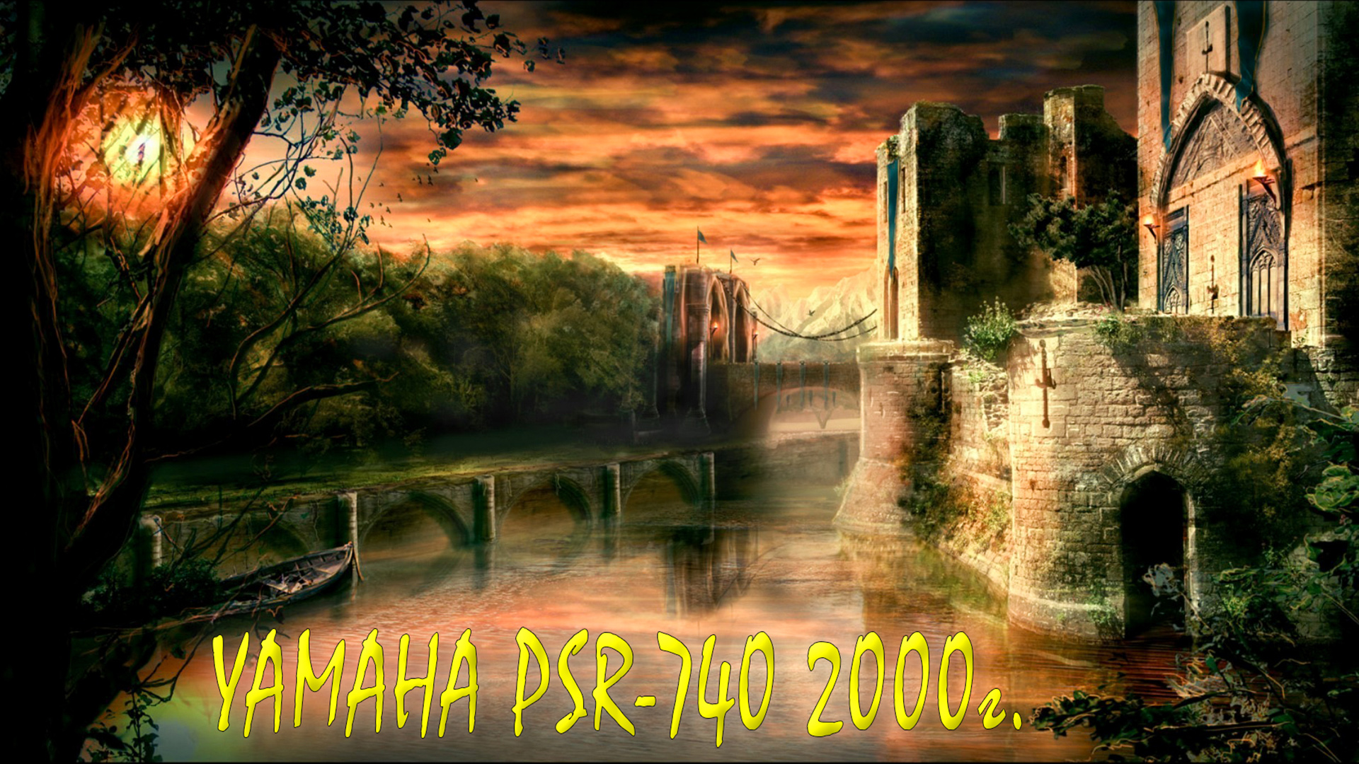 Song 3  Yamaha psr 740 2000 год автор Сергей Артамонов