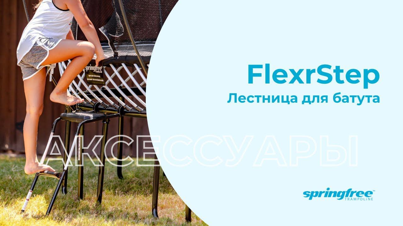Аксессуары для батута: лестница FlexrStep для батута Springfree Trampoline
