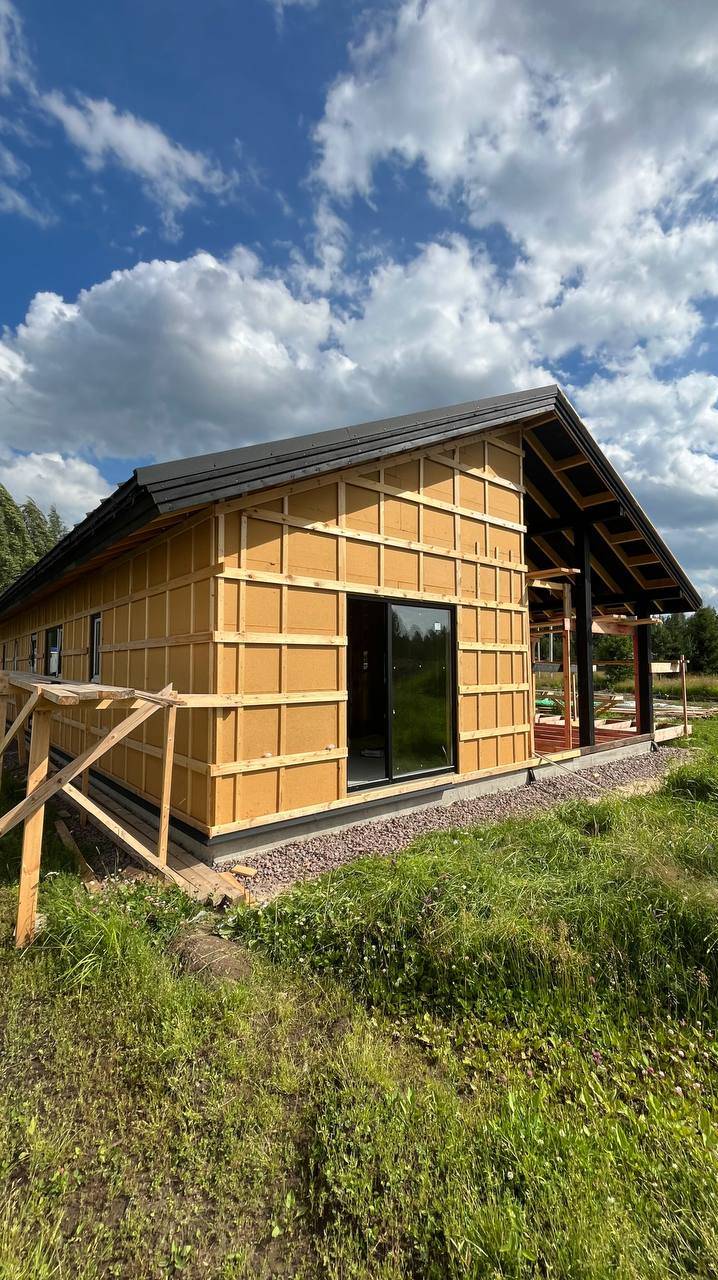 О плотности старых рам каркасного #дома