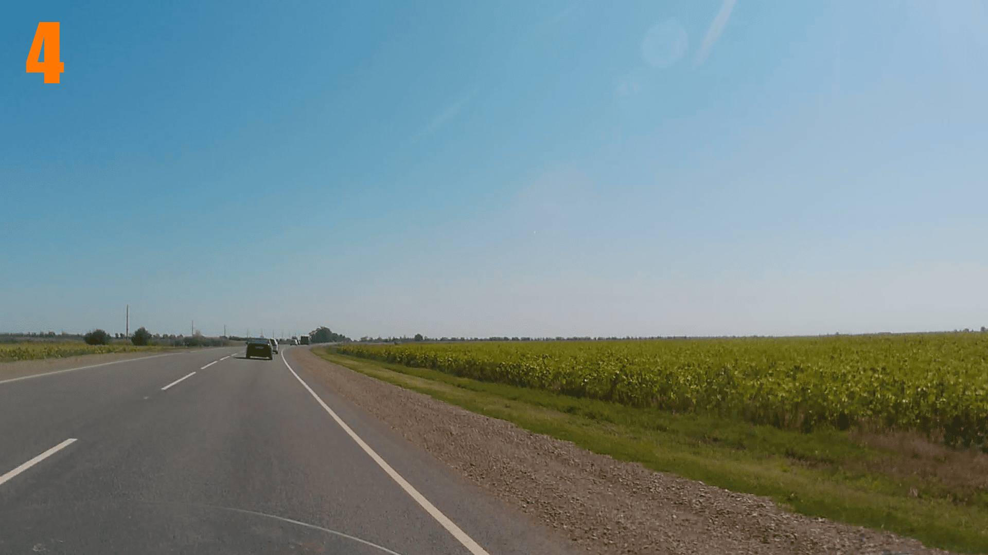 4. Летние дороги. Крымск - Брюховецкая.