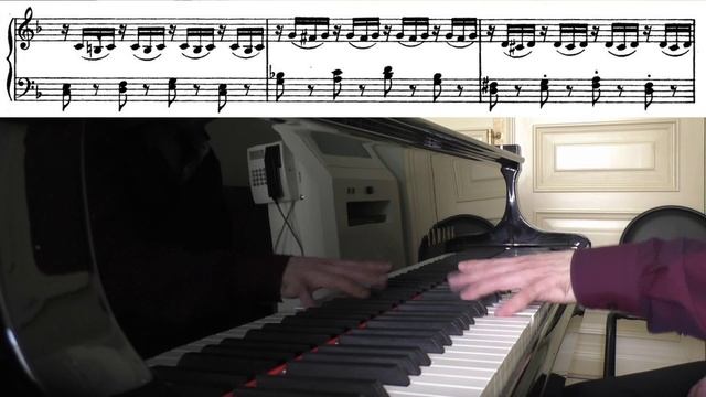 Одной левой | Бонамичи (1827 - 1905) - Упражнение-этюд для левой руки op.272 №10